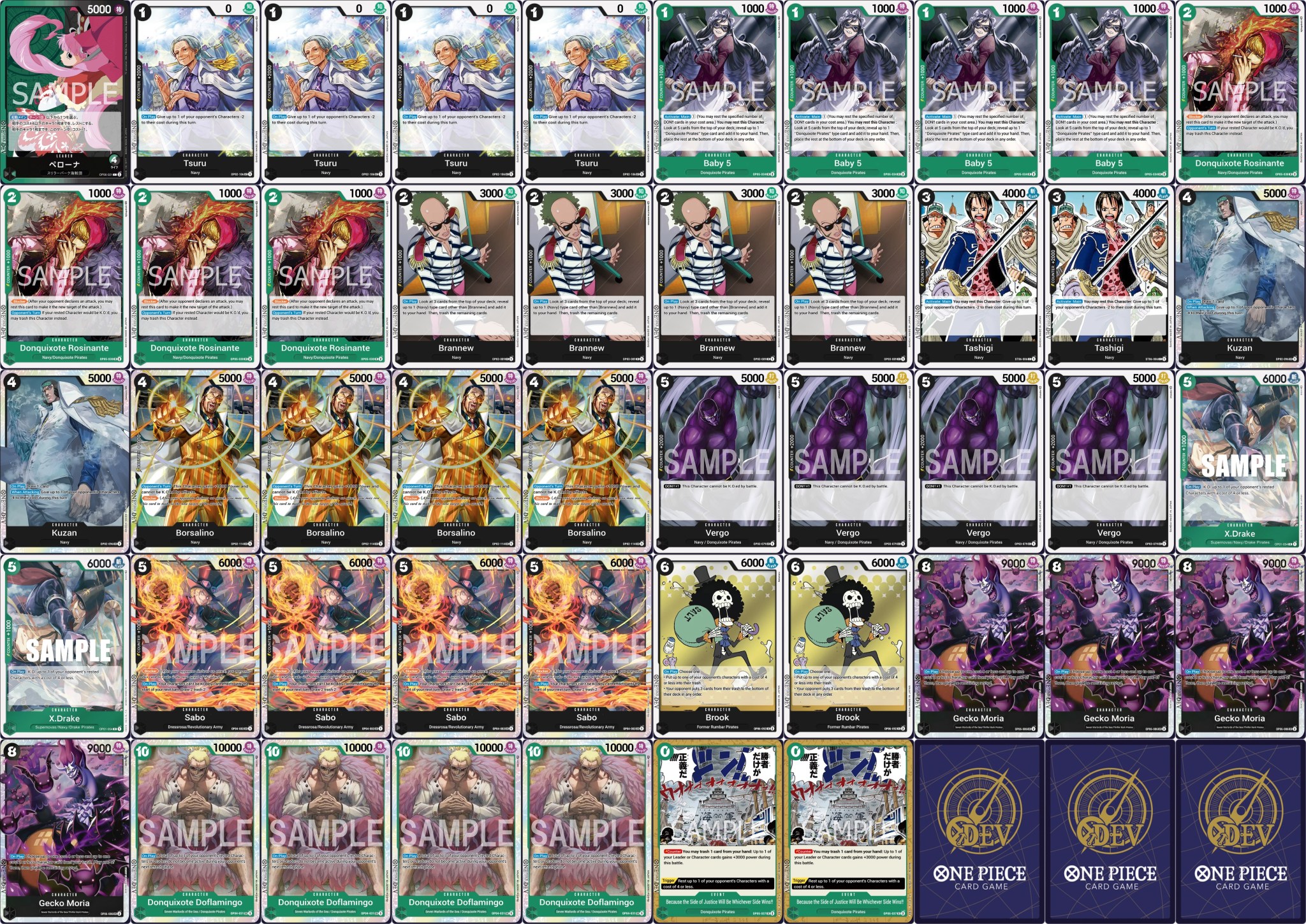 OP06 Perona Deck list and Game example! – RTYTCG